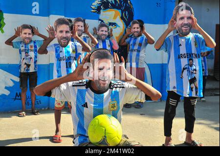 Non Exclusive: 18 December 2022 in Sylhet-Bangladesh: Young crazy fans ...