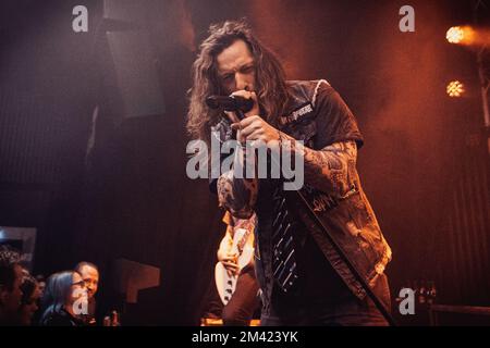 Roskilde, Denmark. 02nd, December 2022. The Danish death metal band ...