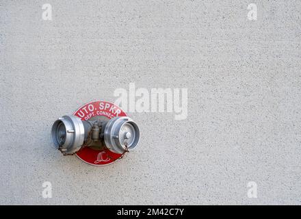 Fire Hydrant Standpipe Stand Pipe Outlet connector Stock Photo - Alamy