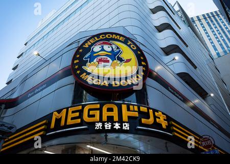 Don Quijote Shibuya (Shibuya Mega Donki) is the biggest Don Quijote ...