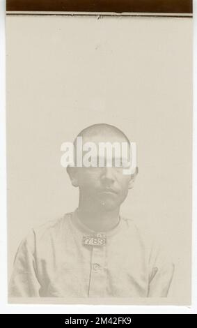 Photograph of C. L. Hunter. Bureau of Prisons, Inmate case files Stock ...