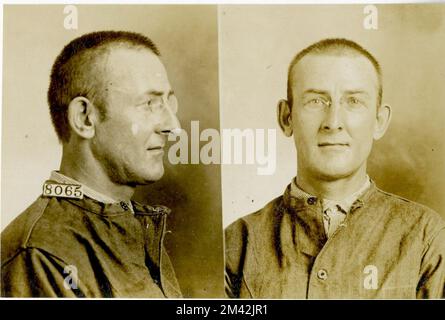 Photograph of Edward Meyers. Bureau of Prisons, Inmate case files Stock ...