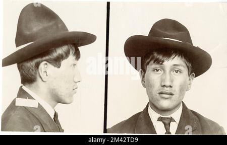 Photograph of Jesse Brave Hawk. Bureau of Prisons, Inmate case files ...