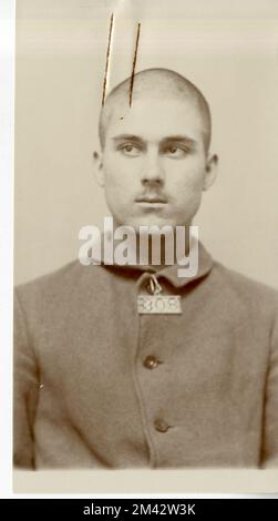 Photograph of T. I. Moss. Bureau of Prisons, Inmate case files Stock ...