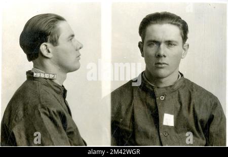 Photograph of Warren H. Henley. Bureau of Prisons, Inmate case files ...