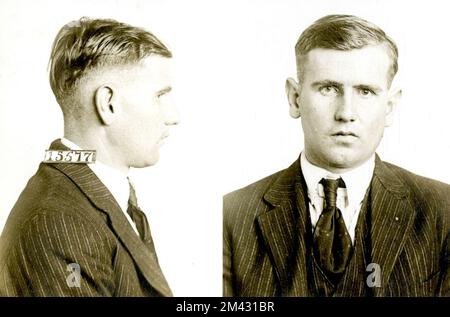 Photograph of J. H. Carter. Bureau of Prisons, Inmate case files Stock ...