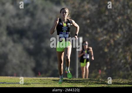 Karrie Baloga wins the girls race in 16:49.2 at the 43rd Champs Sports ...