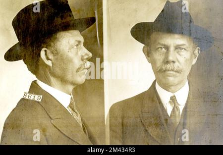 Photograph of W. W. Walker. Bureau of Prisons, Inmate case files Stock ...
