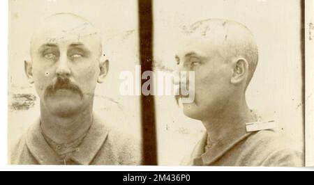 Photograph of M. S. Miller. Bureau of Prisons, Inmate case files Stock ...