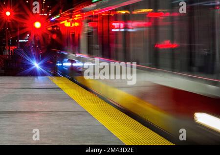 Light Rail Transport LRT track of Rapid KL. Malaysia, Kuala Lumpur. 02 ...