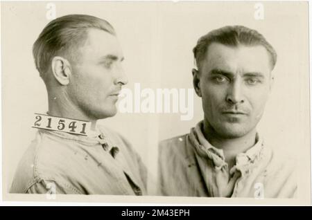 Photograph of Charles Warren. Bureau of Prisons, Inmate case files ...