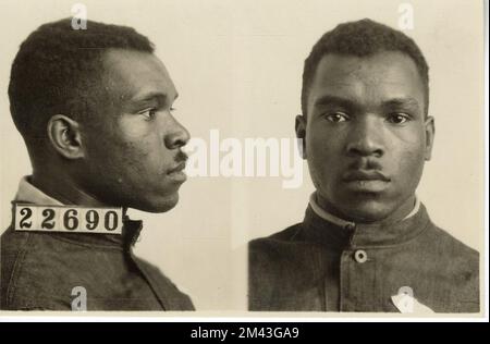 Photograph of Raymond Jones. Bureau of Prisons, Inmate case files Stock ...