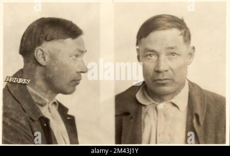 Photograph of W. G. Smith. Bureau of Prisons, Inmate case files Stock ...