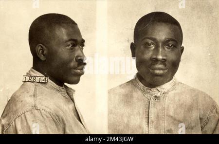 Photograph of Isaac Irving. Bureau of Prisons, Inmate case files Stock ...