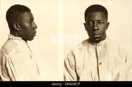 Photograph of C. L. Hunter. Bureau of Prisons, Inmate case files Stock ...