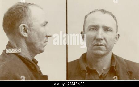 Photograph of J. P. Riley. Bureau of Prisons, Inmate case files Stock ...