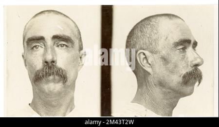 Photograph of W. M. McDonald. Bureau of Prisons, Inmate case files ...
