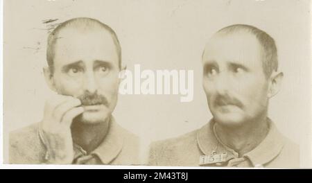 Photograph of R. K. Martin. Bureau of Prisons, Inmate case files Stock ...