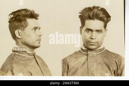 Photograph of Jose Gonzales. Bureau of Prisons, Inmate case files Stock ...