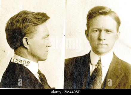 Photograph of William Hall. Bureau of Prisons, Inmate case files Stock ...
