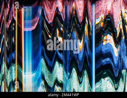 distorted display system breakdown signal error Stock Photo - Alamy