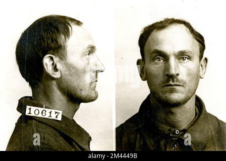 Photograph of D. J. Moore. Bureau of Prisons, Inmate case files Stock ...