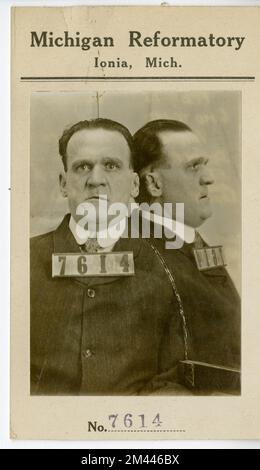 Photograph of John Ryan. Bureau of Prisons, Inmate case files Stock ...