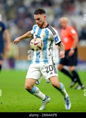 Argentina's Alexis Mac Allister during the FIFA World Cup Group C match ...