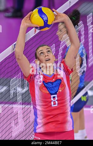 Florence, Italy. 18th Dec, 2022. Alessia Orro (Vero Volley Milano ...