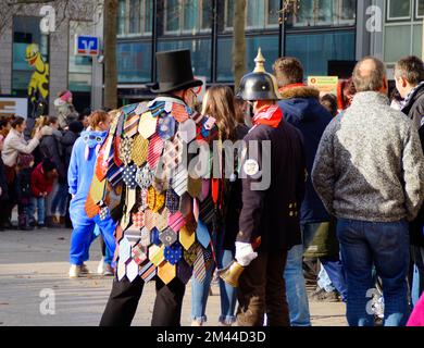 Carnival in Germany traditional masks of Schoemberg Southern Germany ...