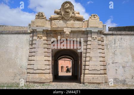 18th Century Fort Conde de Lippe or Our Lady of Grace Fort, view to the ...