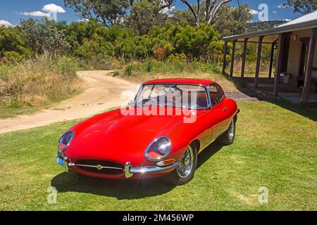1962 E Type Jaguar FHC Sports car Stock Photo - Alamy