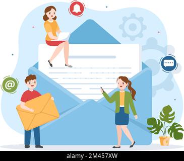 Email Service with Correspondence Delivery, Electronic Mail Message and ...