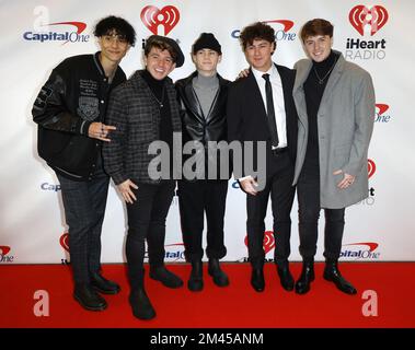 MIAMI, FLORIDA - DECEMBER 18: (L-R) Alex Valentino, Brian Inerfeld ...