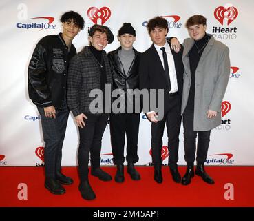 MIAMI, FLORIDA - DECEMBER 18: (L-R) Alex Valentino, Brian Inerfeld ...