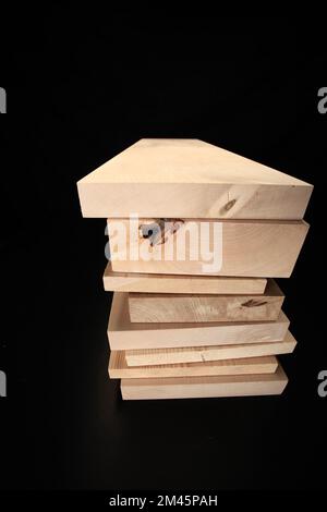 wooden boards wood blocking board Stock Photo - Alamy