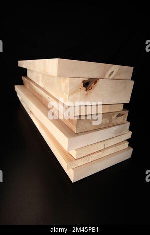 wooden boards wood blocking board Stock Photo - Alamy