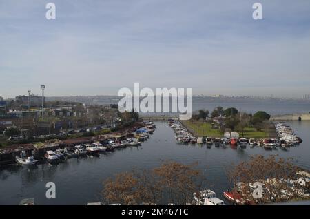 Istanbul Turkey, December 2022, Küçükçekmece Historical Mimar Sinan ...