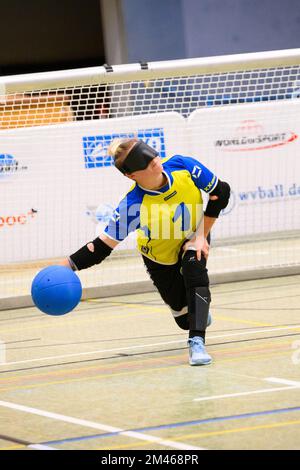 Hamburg, Germany. 22nd Oct, 2022. Lars Pickardt, Goalball referee ...
