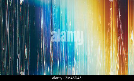 Glitch overlay Distorted display Multicolor gradient Stock Photo - Alamy
