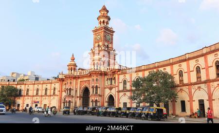 INDIA, GUJARAT, JUNAGADH, September 2022, View of Junagadh Clock Tower ...