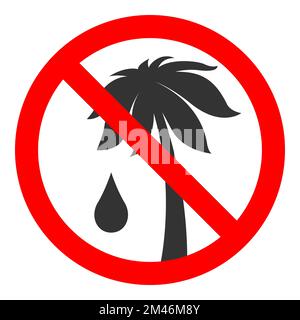 PALM OIL FREE symbol. Vector Stock Vector Image & Art - Alamy