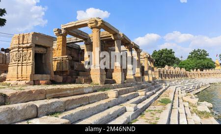 Small Temples around Munsar Lake, Viramgam, Ahmedabad, Gujarat, India ...