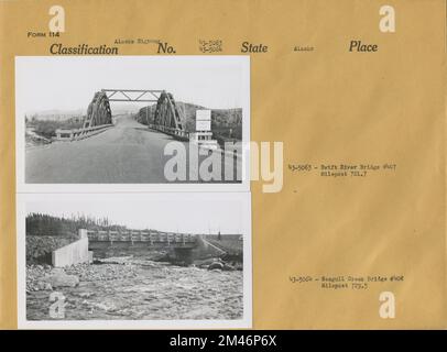Swift River Bridge. Original caption: Swift River Bridge #407, Milepost ...