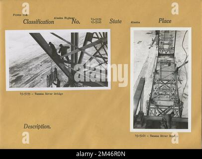 Tanana River Bridge. State: Alaska Stock Photo - Alamy