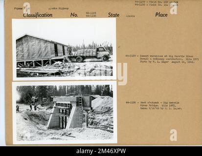 Big Gerstle River Bridge. Original caption: Big Gerstle River Bridge ...