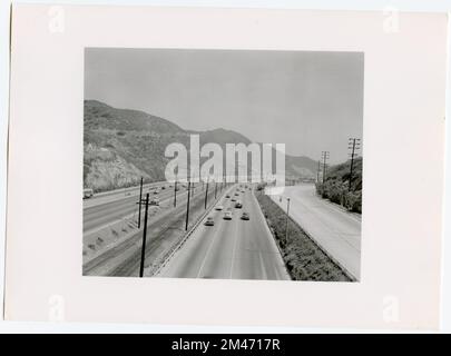 Cahuenga Pass Expressway. Original caption: Cahuenga Pass Expressway ...