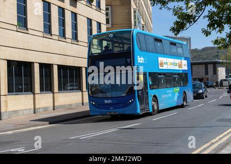 A 2012 Alexander Dennis Enviro 400, Double Decker from the First Group ...
