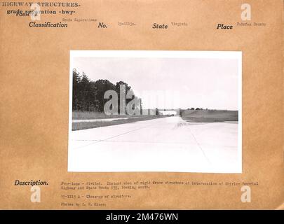 Four-lane Divided Highway. Original caption: Four-lane divided highway ...