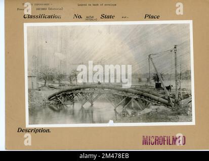 College Branch Bridge, Washington Aqueduct Arch Bridge over College ...